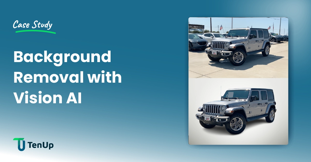 Scalable AI Background Removal for Automotive Photography